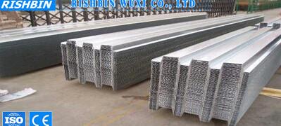 Cina Strato galvanizzato di Decking del metallo della struttura d'acciaio per il pavimento di mezzanino della costruzione in vendita