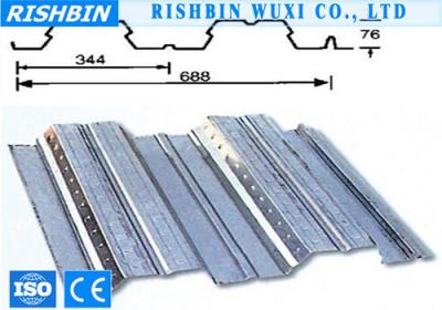 Cina Rotolo galvanizzato immerso caldo ondulato dello strato di Decking del pavimento del metallo che forma i prodotti in vendita