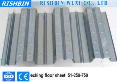 Cina strato di Decking del metallo galvanizzato PPGI di 750mm per l'alto pavimento d'acciaio della costruzione in vendita