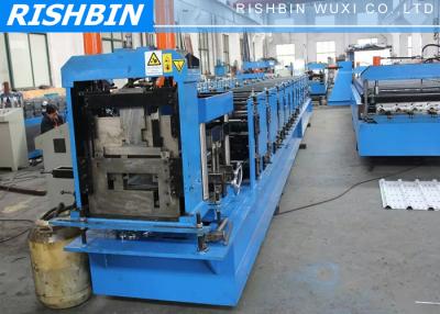 China rollo de la correa de la ECO Zee de 20 m/minuto que forma la máquina con el dispositivo de perforación hidráulico en venta