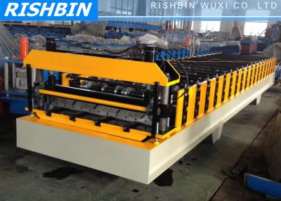 China Rollo trapezoidal de la hoja de la techumbre del metal de IBR que forma la máquina en venta