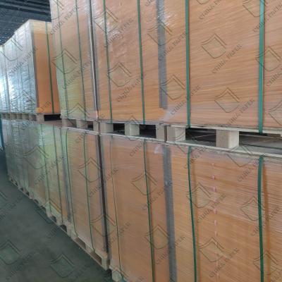 Cina Cartone rivestito per alimenti da 300 grammi con retro kraft per imballaggi per scatole di birra in vendita