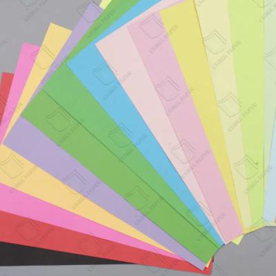 China 60-400g 36 Copy Colors Bristol Paper Board OEM Colored Cardboards 100% Wood Pulp for sale