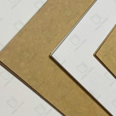 China Papel revestido em PE de 100% de pasta de madeira virgem 250+15GSM Cupstock em papel de base de rolos for sale