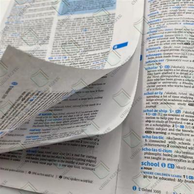 Cina Carta per la stampa di libri 40g Carta per la stampa medica 45g Carta per la Bibbia in vendita