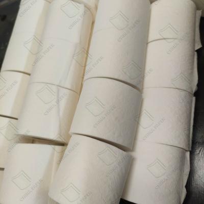 China Papel de tecido de banheiro de alta resistência à tração Papel virgem de pasta de banheiro de papel descartável à venda