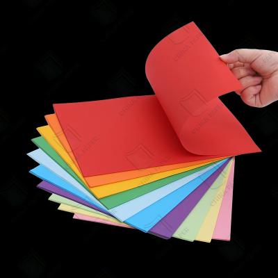 China Competitive Price Colored Sheets Arts Craft Color Offset Printing Paper in Roll for sale