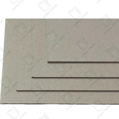 Cina 400gsm Grey Fibreboard Sheet per i cartoni 790 x 1090mm di puzzle in vendita