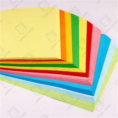 China Substance Range 70g to 400gsm Color Paper Color Offset Paper for sale