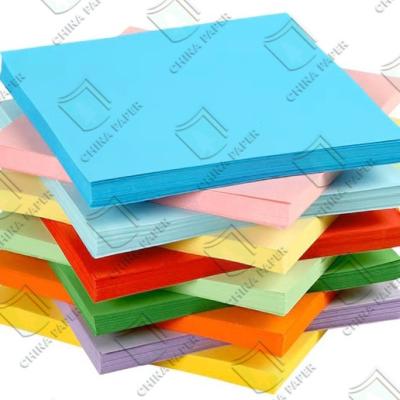 China 60-400g Color Paper Used For Making Handicraft, Printing Office Documents And Paper Stationery for sale