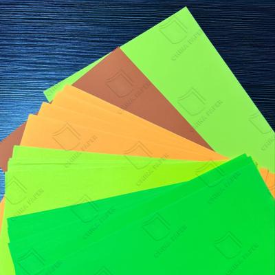 China Fluorescent  Color Paper In Customized Size Made By Chinese Factory With Environmentally Friendly Features for sale
