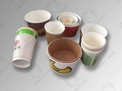 Cina Carta per bicchieri di qualità alimentare per bicchieri e ciotole usa e getta sicuri e durevoli in vendita