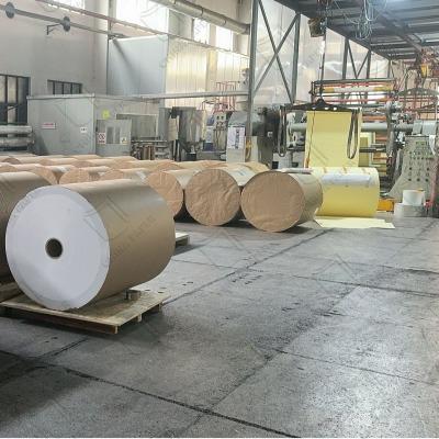 China High Printing Glossy Semi-Glossy Adhesive Paper With Smooth Surface For Wear Films for sale