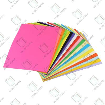 Cina 12 colori 70g 75g 80g carta colorata colorata Bristol Tavola A4 Dimensioni per bambini forniture scolastiche Artigianato in vendita