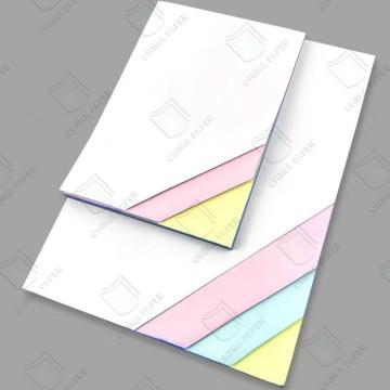 Китай Фабричная цена Оптовая белая и красочная безаглеродная NCR копировальная бумага в листе продается