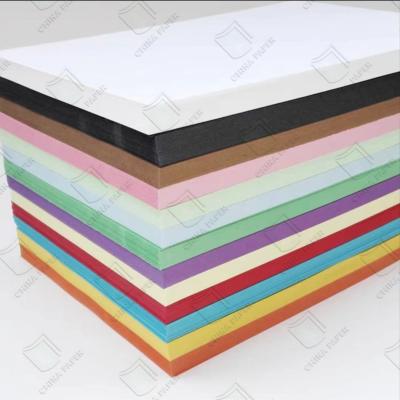 China Colored Paper 60-400gsm For Kids' Art And DIY Crafts School Stationery Supplies for sale