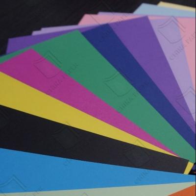 China 60-400GSM 100% Colored Offset Paper Crafts Paper For School Covers Educational Colored Board Stationery Application for sale