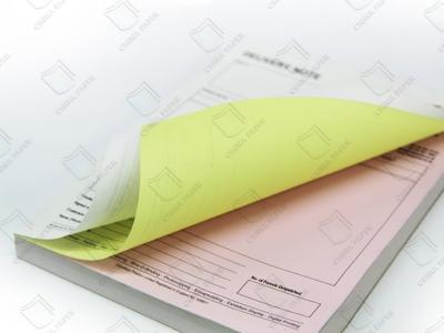 China 100% Wood Pulp Material 2Ply  NCR Paper Jumbo Roll for sale