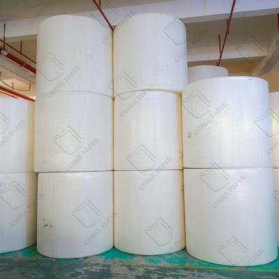 China 1-4 Ply Environmentally Friendly Tissue Paper Degradable Good Water Absorption Toilet Paper for sale