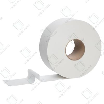 China 1-4 Ply Flushable Bathroom Paper Disposable And Absorbent Toilet Tissue Paper Size From 180mm To 2850mm for sale