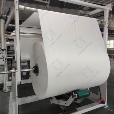 China Custom Branded Facial Tissue Paper OEM 100% Virgin Wood Pulp 2ply 14-18GSM for Restaurant & Office for sale