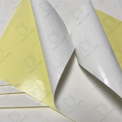 China Waterproof Sticker Paper Tear-Resistant Matte Finish for Permanent Indoor Outdoor Use for sale