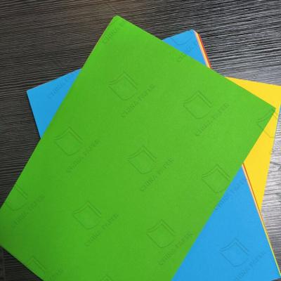 China 70-400GSM Bulk Colored Paper Board For Art Office & School for sale
