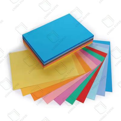 China A4 Size Office Paper Color Bristol Board For Handicraft Works for sale