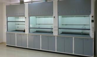 China Stainless Steel Laboratory Vent Hood / Modern Fume Hood Protect Lab Environment for sale