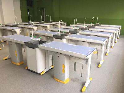 Cina Banco da lavoro di biologia della Tabella del laboratorio della cima della resina della prova della Tabella, dell'alcali & dell'acido del laboratorio in vendita