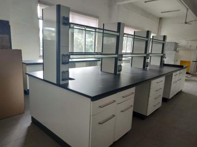 Cina 9 piedi di lunghezza tutto il banco da lavoro centrale dell'isola della Tabella del laboratorio d'acciaio con la certificazione di iso in vendita