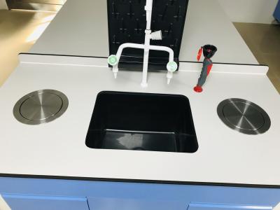 中国 Cフレームの構造の実験室の工作台の衛生検査隊装置 販売のため