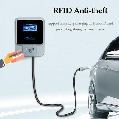Cina punto EVSE Wallbox 240VAC 7KW del caricatore dell'automobile elettrica di monofase 32A in vendita