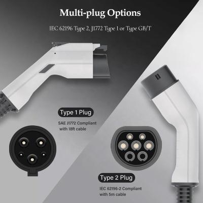 Cina punto EVSE Wallbox 240VAC 7KW del caricatore dell'automobile elettrica di monofase 32A in vendita