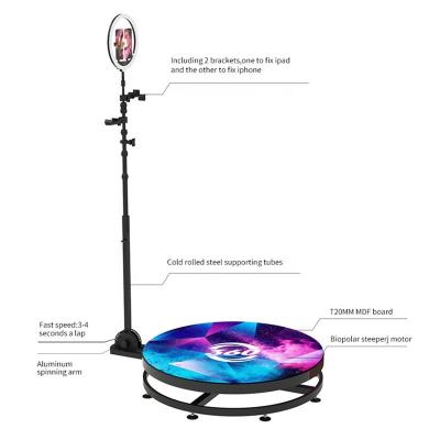 Cina Movimento lento della cabina della foto di Ring Light LED 360 che gira per Tiktok Live Stream in vendita