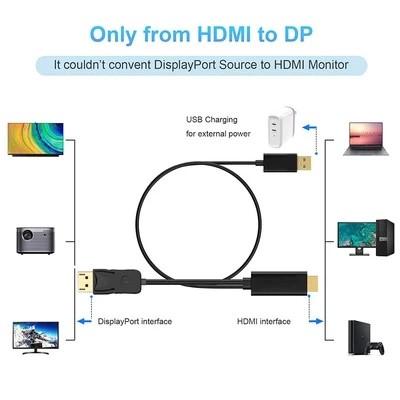 Cina La treccia 4K UHD HDMI cabla al convertitore di Displayport per il PC di PS4 Apple TV in vendita