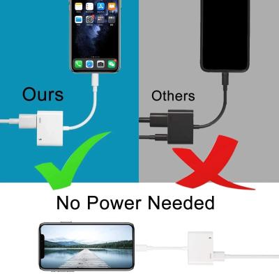 Cina fulmine 5V al TPE dell'adattatore dell'adattatore 1080P Digital avoirdupois del convertitore di HDMI in vendita