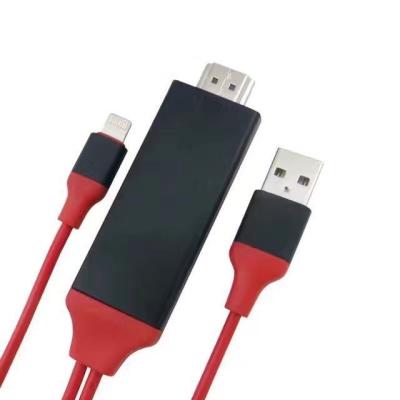 Cina 2M 4K UHD HDMI cablano 8 l'adattatore di Digital avoirdupois del fulmine di Pin 1080P per Iphone in vendita