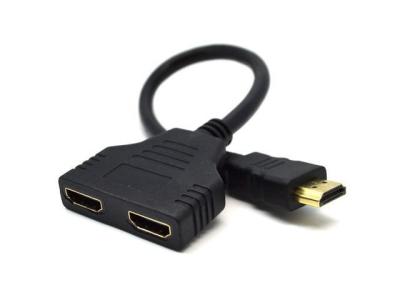 Cina Separatore 1 del PVC HDMI in 2 verso l'esterno il convertitore del video adattatore del porto del separatore 2 per PS4 HDTV in vendita