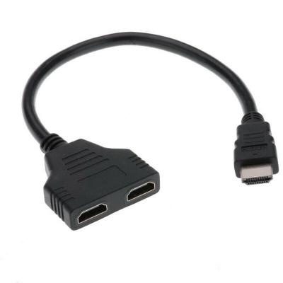 Cina Separatore 1 del PVC HDMI in 2 verso l'esterno il convertitore del video adattatore del porto del separatore 2 per PS4 HDTV in vendita