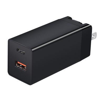 China Draagbare EU/USA de Wisselstroomadapter van GaN Fast Charger PD 65W/Britse Stop Te koop