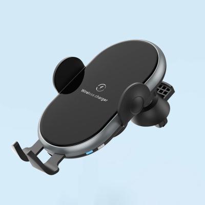 Cina tassa veloce senza fili del caricatore 5V 2A 75% dell'automobile di Qi della tazza di aspirazione del nero 10W in vendita