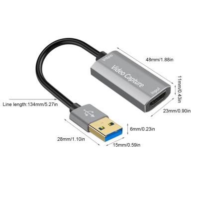 Cina arraffone HDMI 4k di VGA della carta di video bloccaggio di 1080P USB 3,0 video per il PC di Macbook in vendita