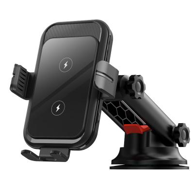 Cina Supporto senza fili 10W del telefono dell'automobile del caricatore dell'automobile di Qi della bobina doppia per la vibrazione 3 5G di Samsung Galaxy Z in vendita