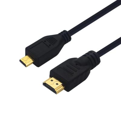 China 1.5m Micro HDMI To HDMI Cable 4K OEM MALE MALE For Raspberry Pi 4 for sale