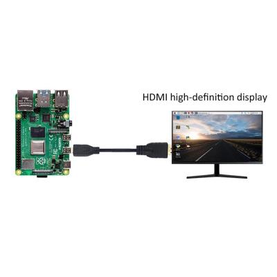 Cina 1.5m micro HDMI al MASCHIO MASCHIO dell'OEM del cavo 4K di HDMI per il lampone pi 4 in vendita