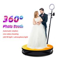 China Rotating 360 Photo Booth Machine Automatic Remote Control For Events for sale