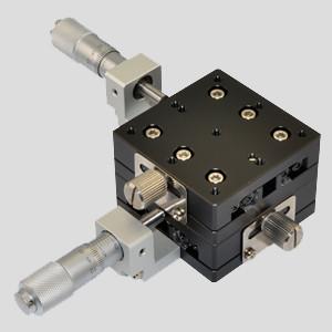 China DS21-50 XY Axis Crossed Roller Guide Linear Stages 50x50mm for sale