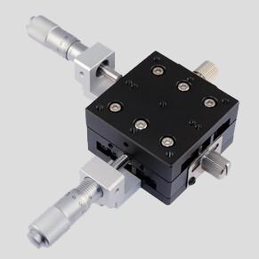 China DS21-50M Thin XY Axis Crossed Roller Guide Linear Stages 50x50mm for sale