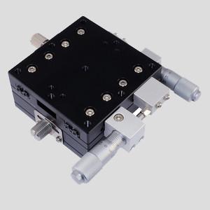 China DS21-70 XY Axis Crossed Roller Guide Linear Stages 70x70mm for sale